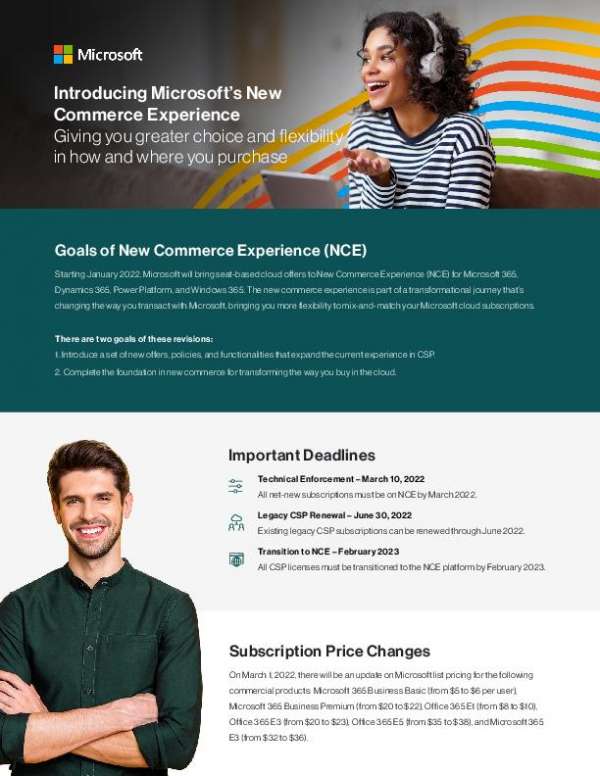 Introducing Microsoft's New Commerce Experience - LogixCare LLC